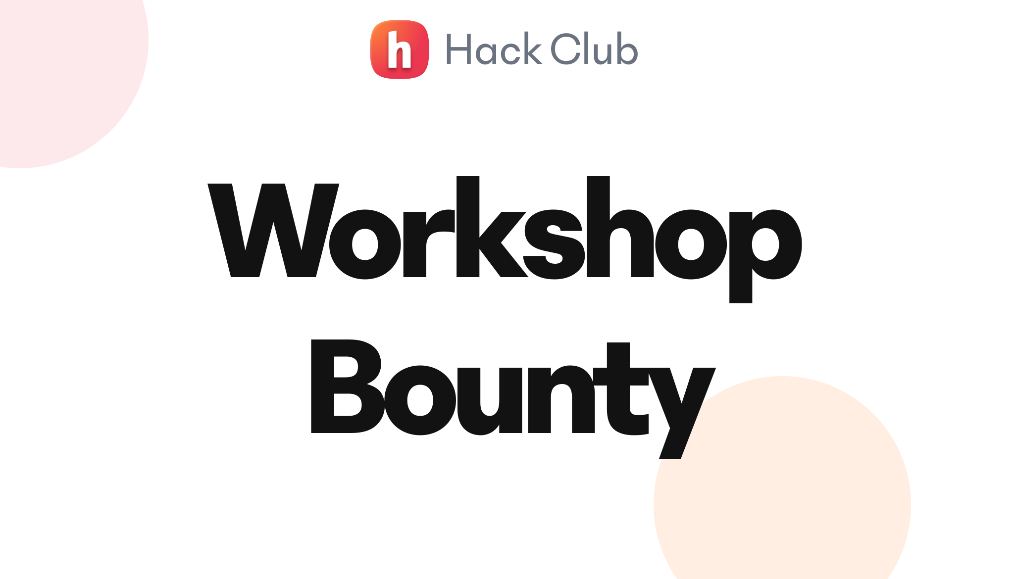 Submitting A Workshop Hack Club 1398